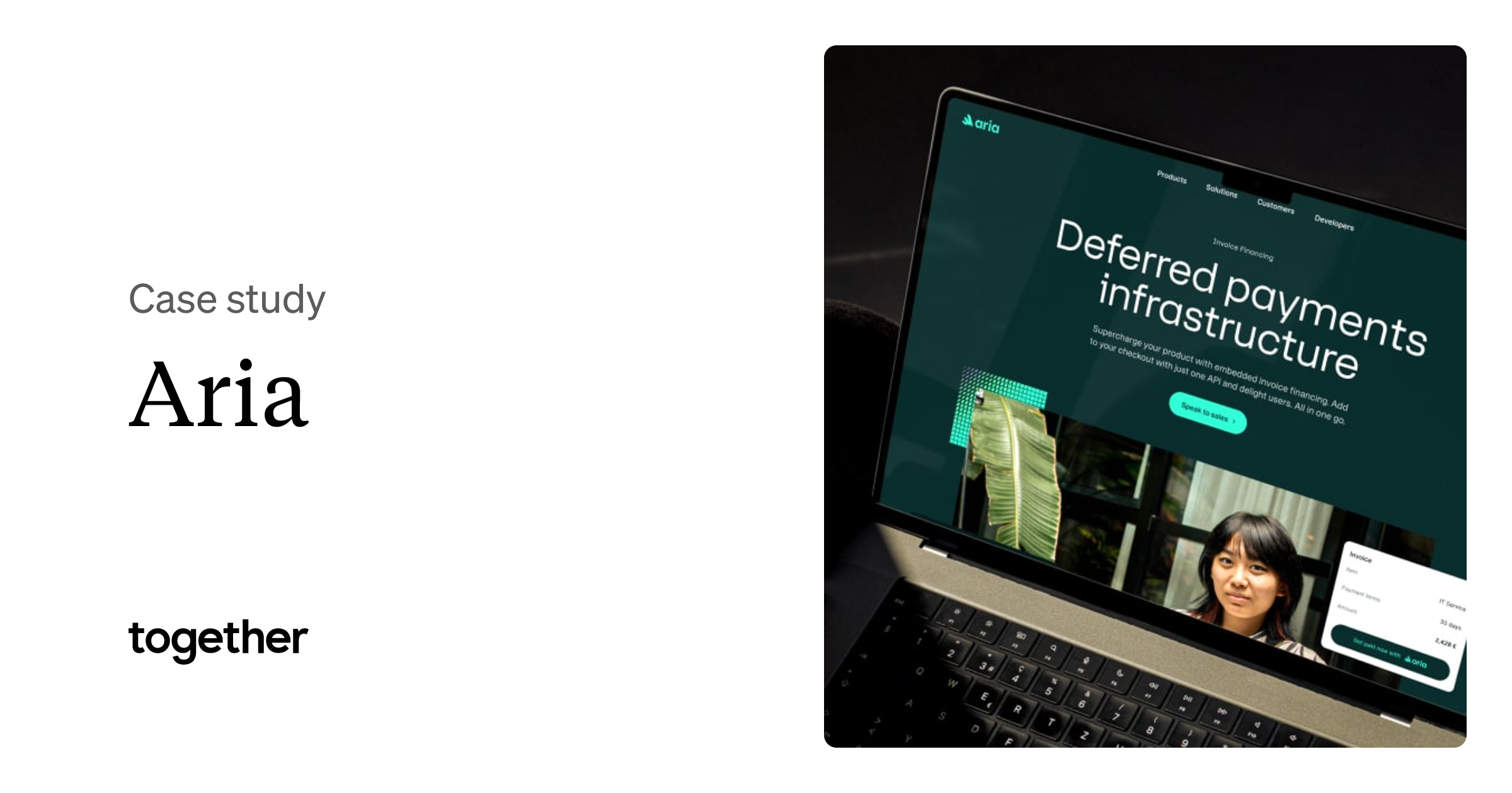 Aria by Together. A case study.